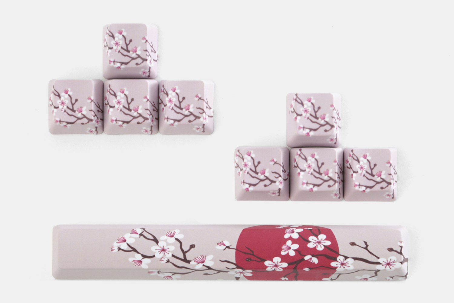 Flower Power Spacebar + WASD + Arrows Set | Mechanical Keyboards ...