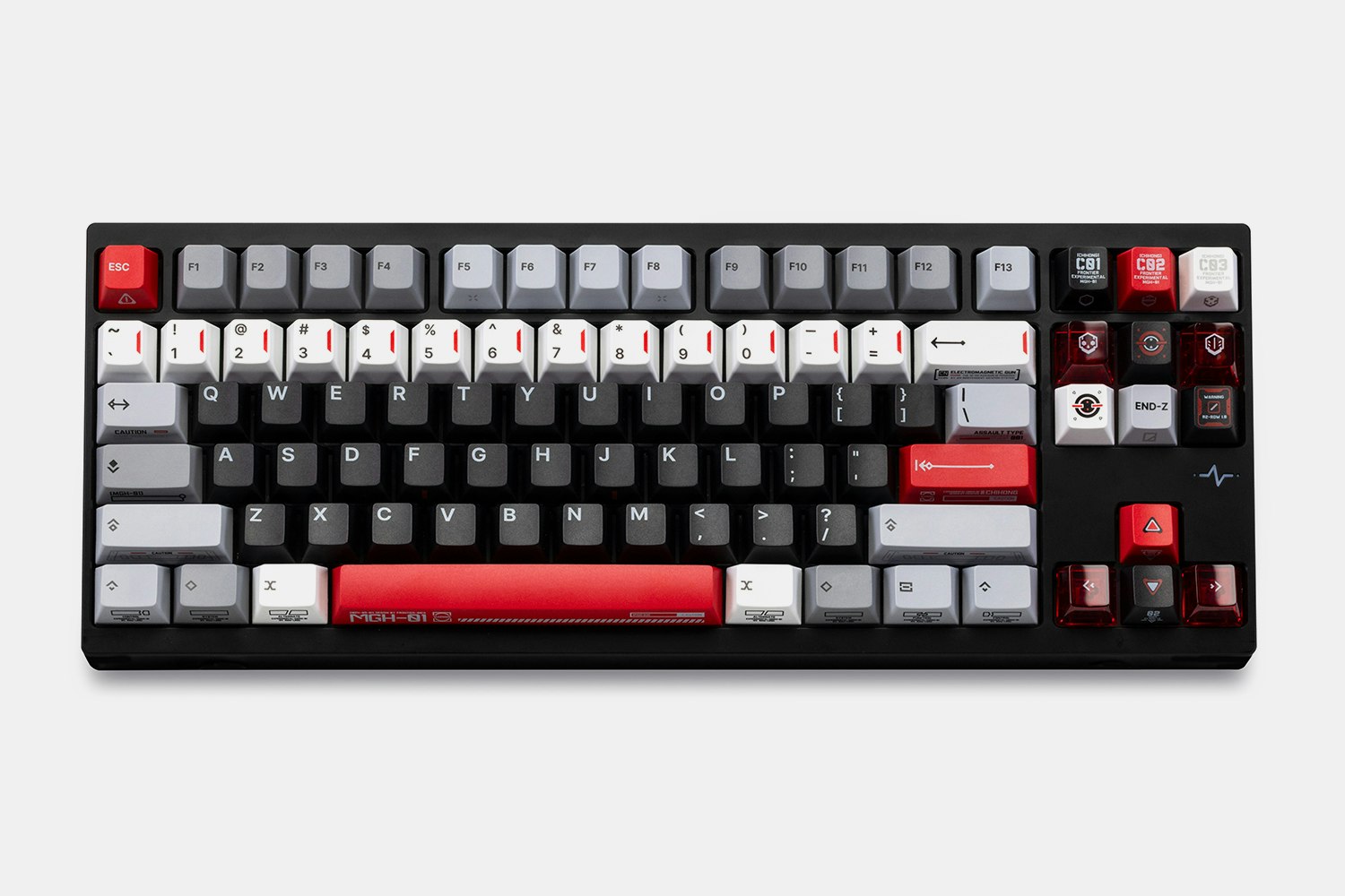 FRONTIER Crimson PBT Keycap Set | Mechanical Keyboards | Keycaps | PBT ...