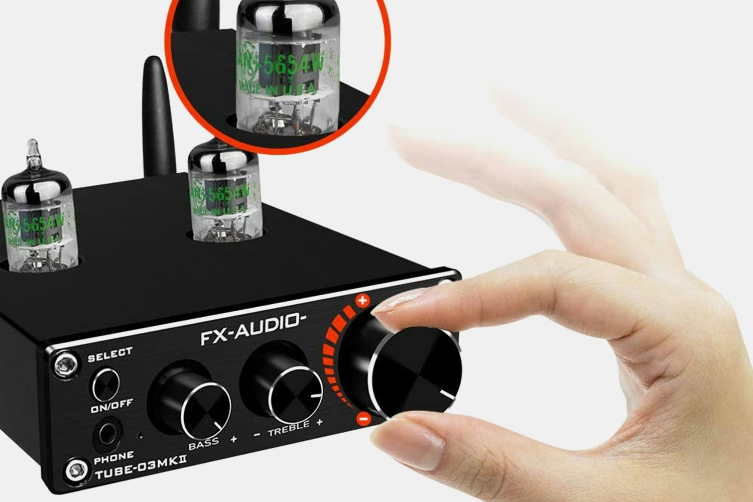 FX Audio TUBE-03MKII BT Tube Preamp & Headphone Amp | Audiophile | DACs ...