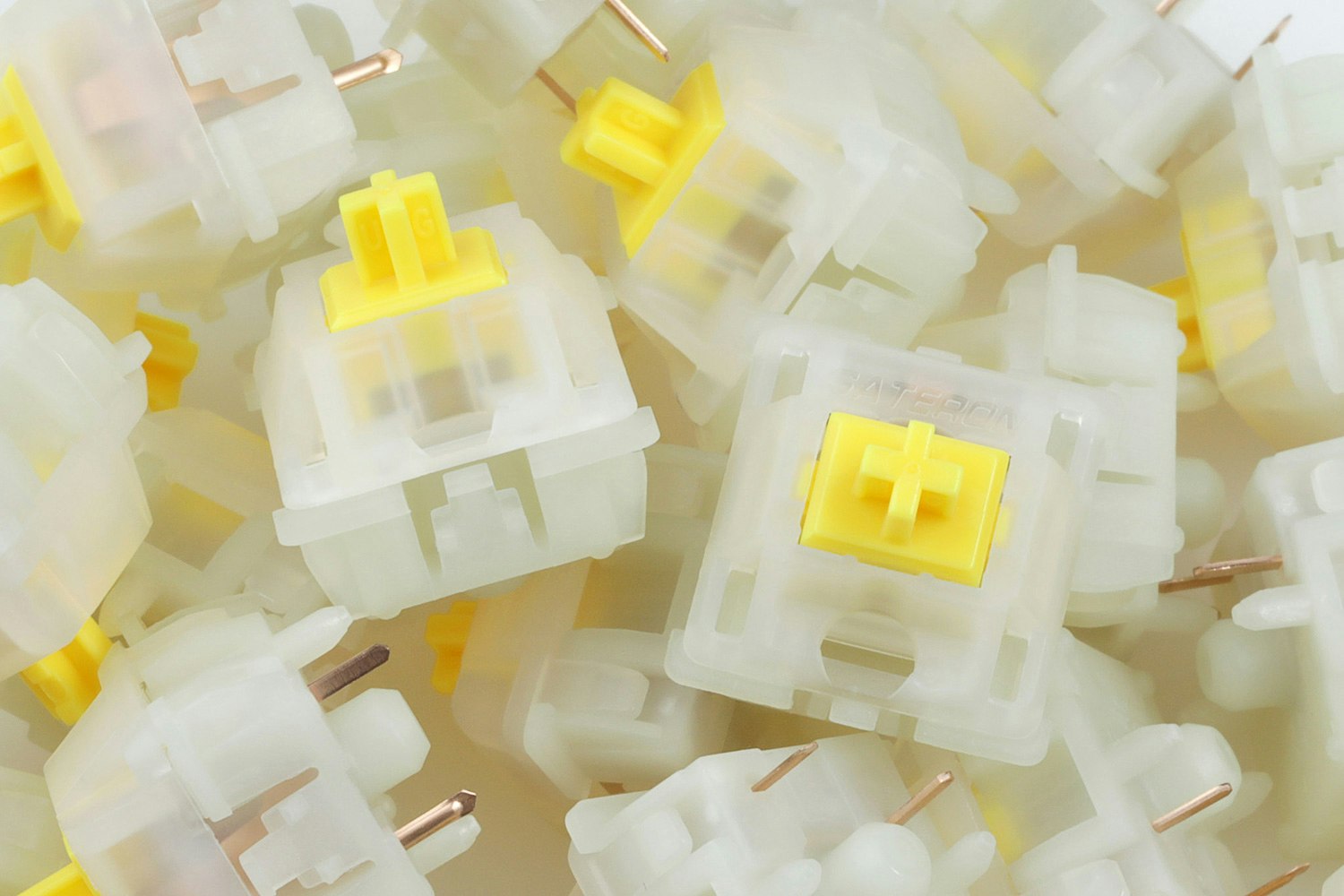 Gateron KS-3 Milky Yellow Pro Mechanical Switches | Mechanical ...