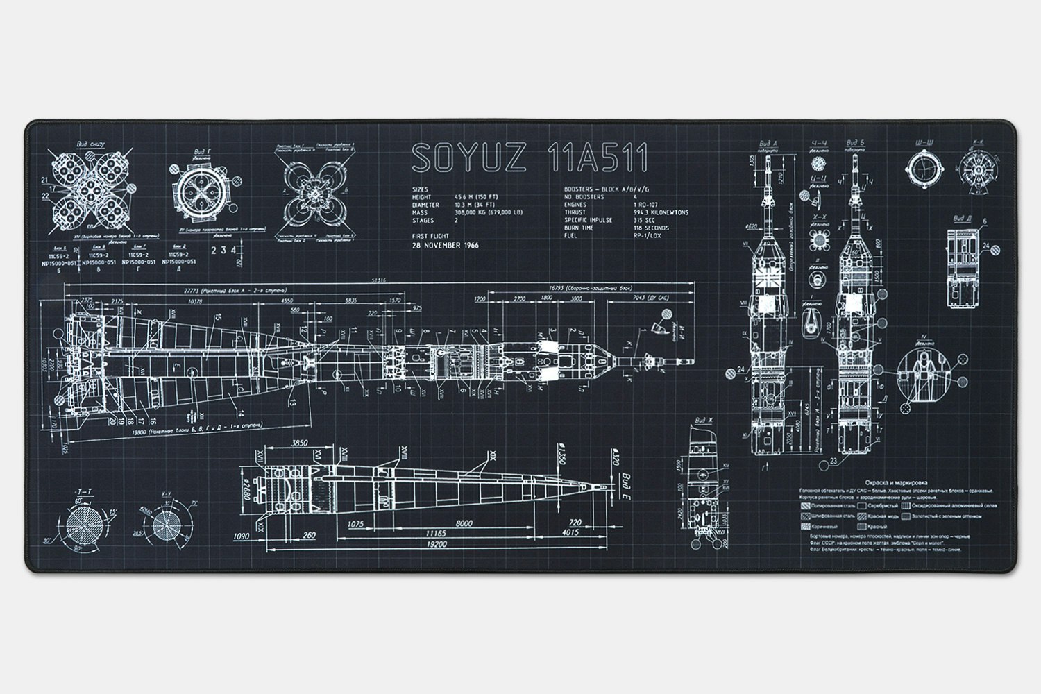 Geekboards Stitched-Edge Thick Cloth Desk Mats | Mechanical Keyboards ...