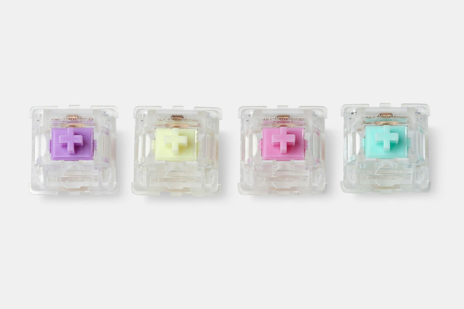GeekMaker Creamy Switches (Set of 70, 90, or 110) | Mechanical ...