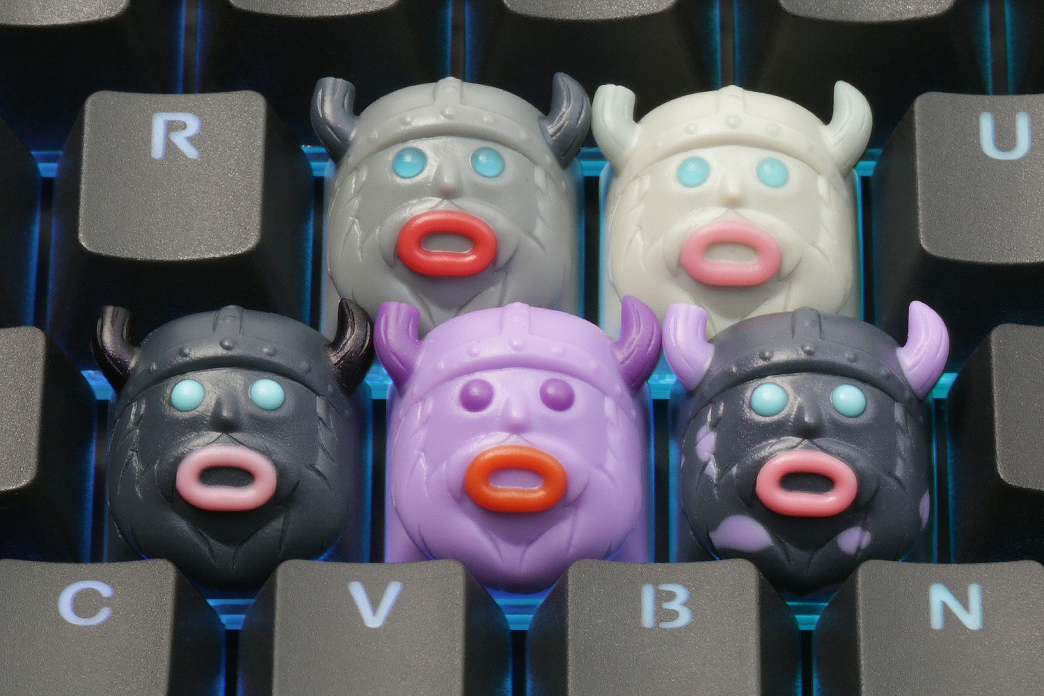 Gen. S Vikings Resin Artisan Keycap | Mechanical Keyboards | Keycaps ...