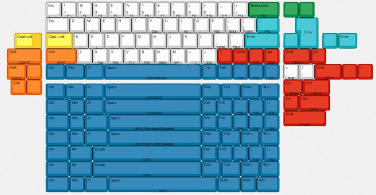 XD60 / XD64 Custom Mechanical Keyboard Kit | Mechanical Keyboards ...