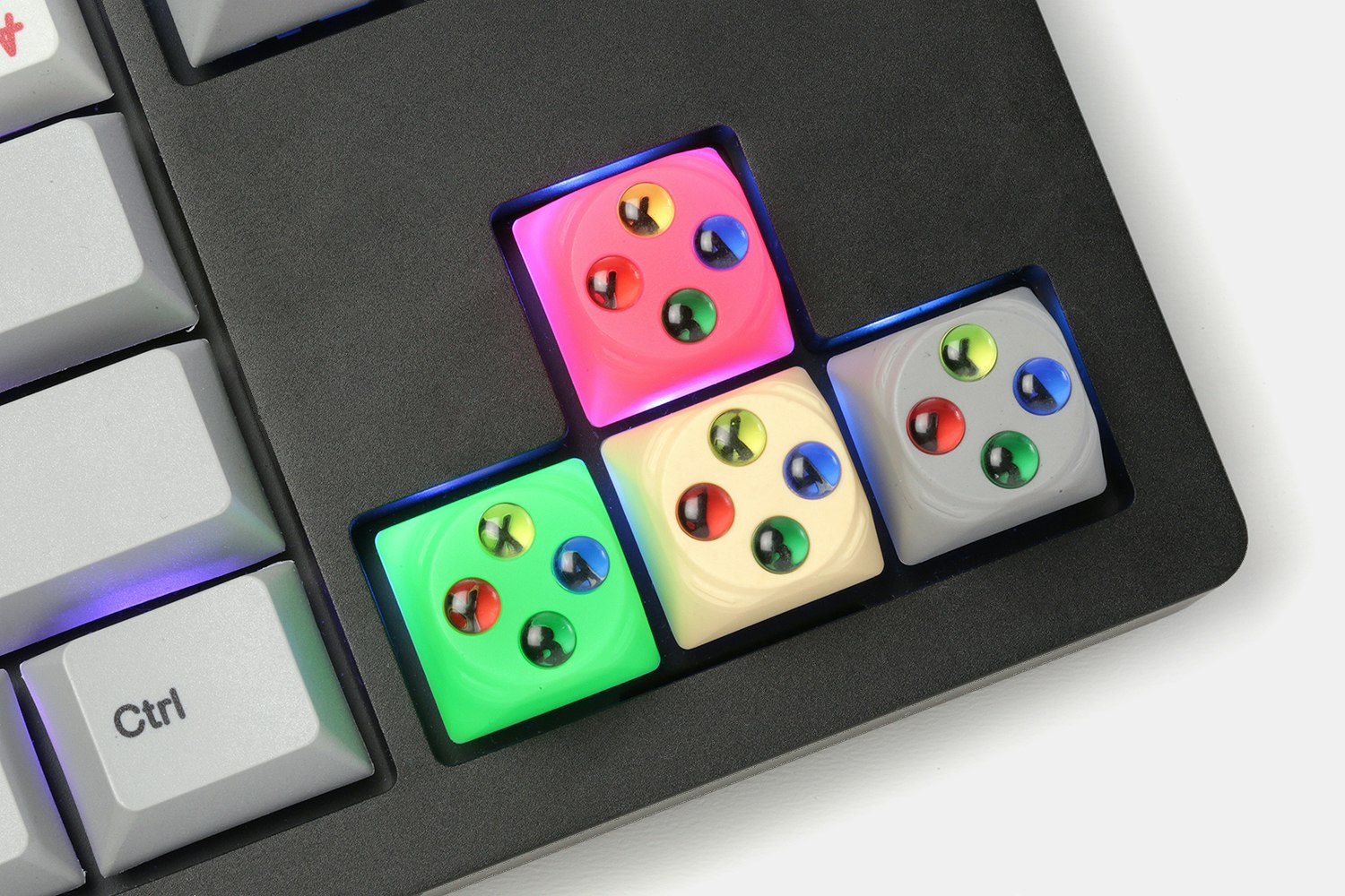 Giant Pineapple ABXY Artisan Keycap | Mechanical Keyboards | Keycaps ...