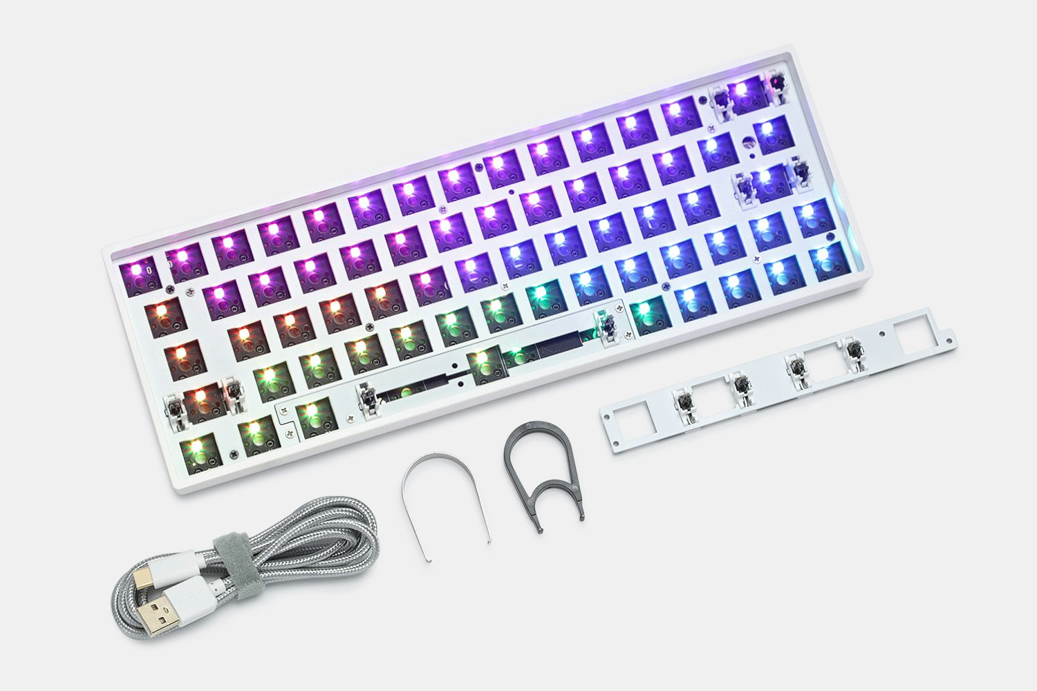 GK64X Hot-Swappable RGB Mechanical Keyboard Kit | Mechanical Keyboards | Custom Layout ...