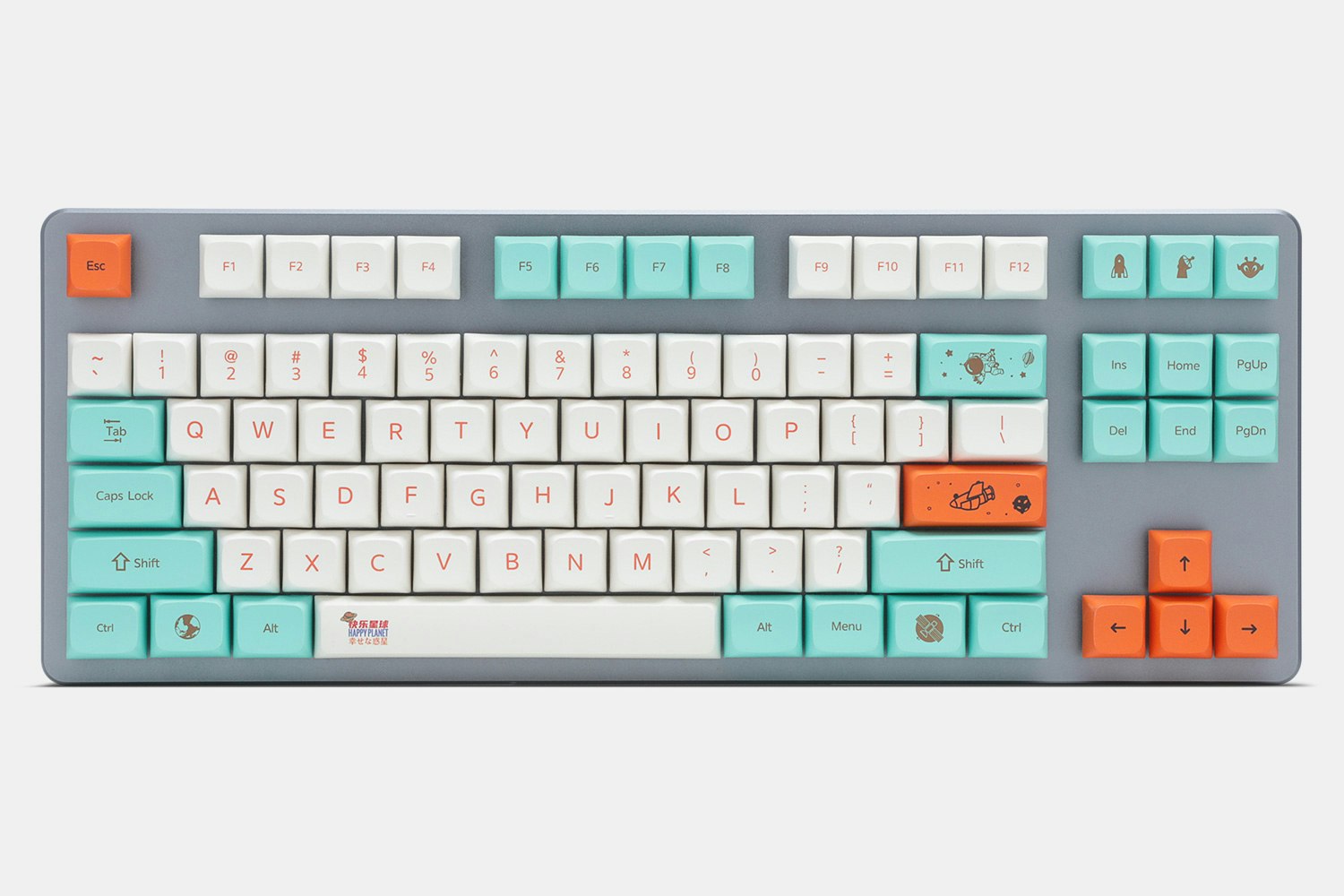 GKs XDA V2 Happy Planet Keycap Set | Mechanical Keyboards | Keycaps ...