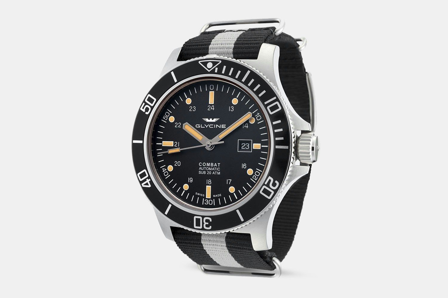 Glycine Combat Sub 48mm Automatic Watch | Watches | Dive Watches | Drop