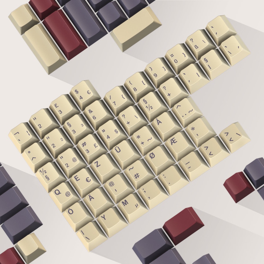 GMK Plum Add-On Keycap Kit | Mechanical Keyboards | Keycaps | Custom ...