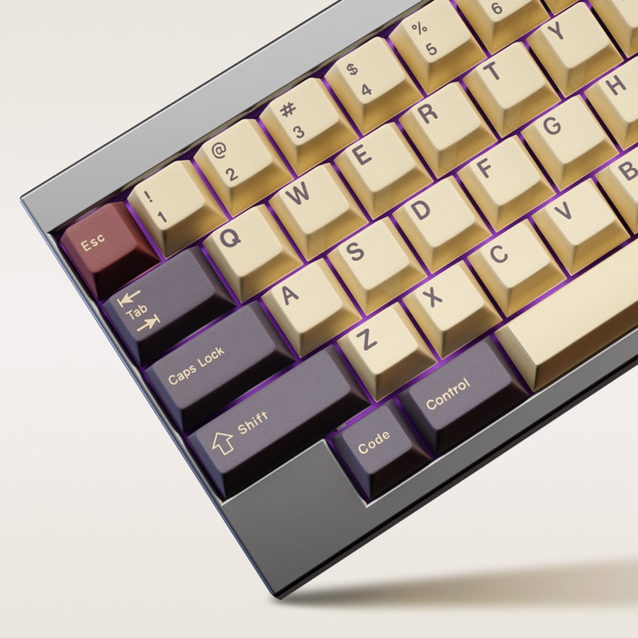 Massdrop x Jessica GMK Plum Custom Keycap Set | Mechanical Keyboards ...