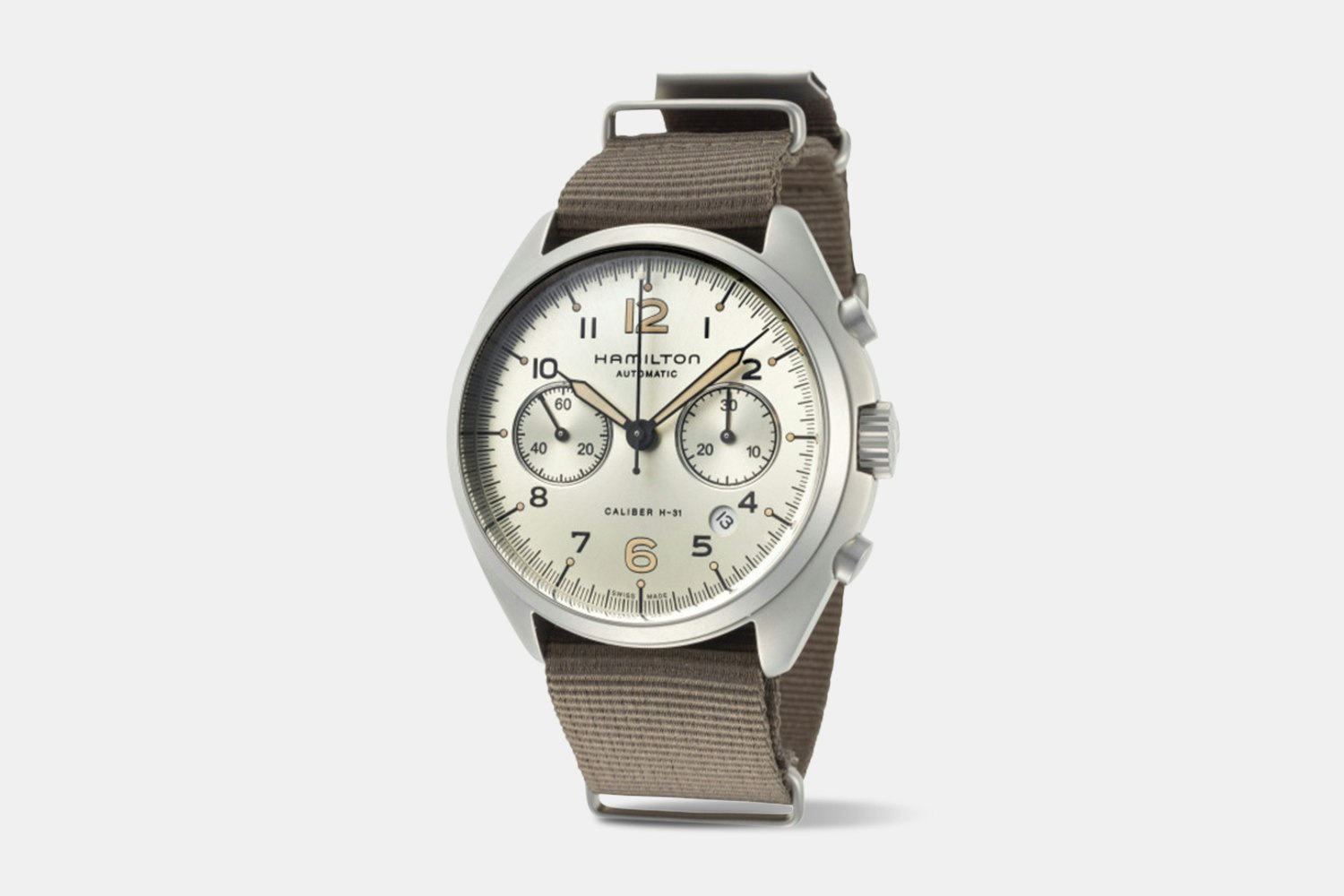Hamilton Khaki Pilot Pioneer Chronograph Automatic Watch | Watches ...