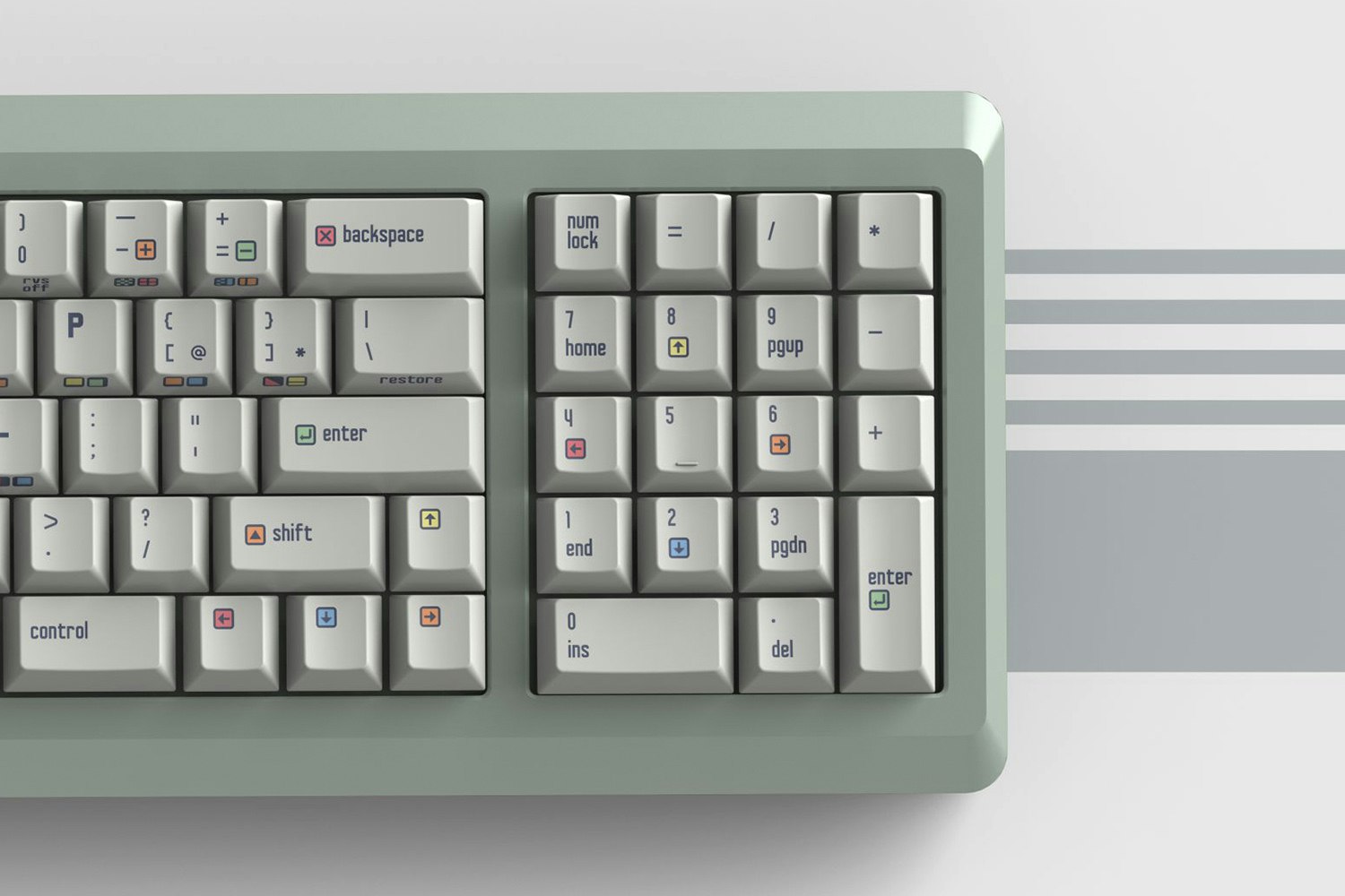 Buger & HammerWorks CRP C64 R2 Keycap Set | Mechanical Keyboards ...