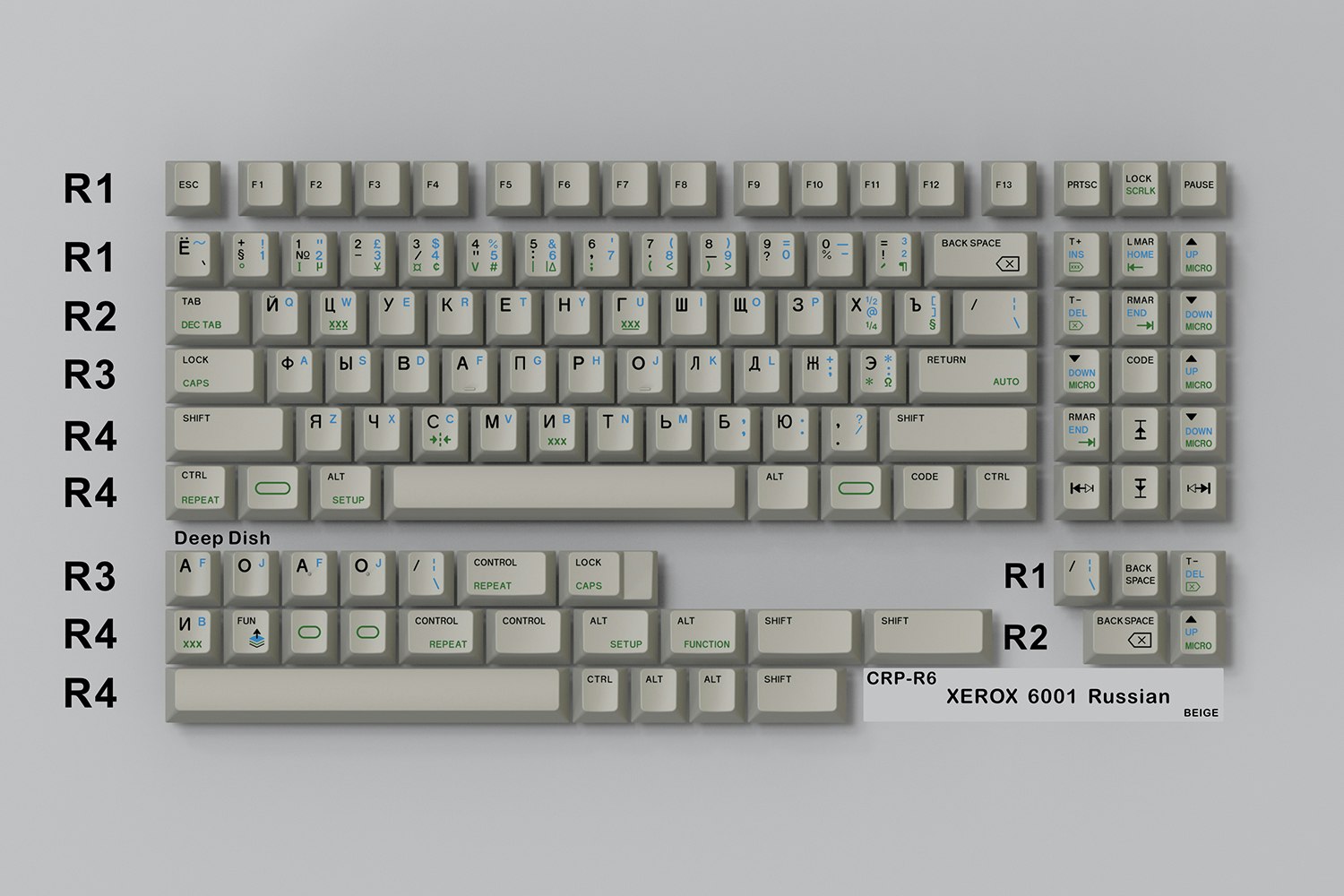 HammerWorks CRP Round 6 PBT Keycap Set | Mechanical Keyboards | Keycaps ...