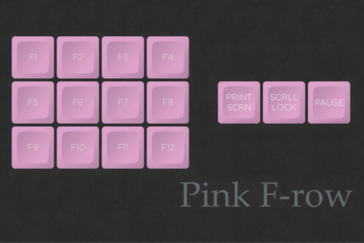 Hana DSA Custom Keycap Set | Mechanical Keyboards | Keycaps | Custom ...