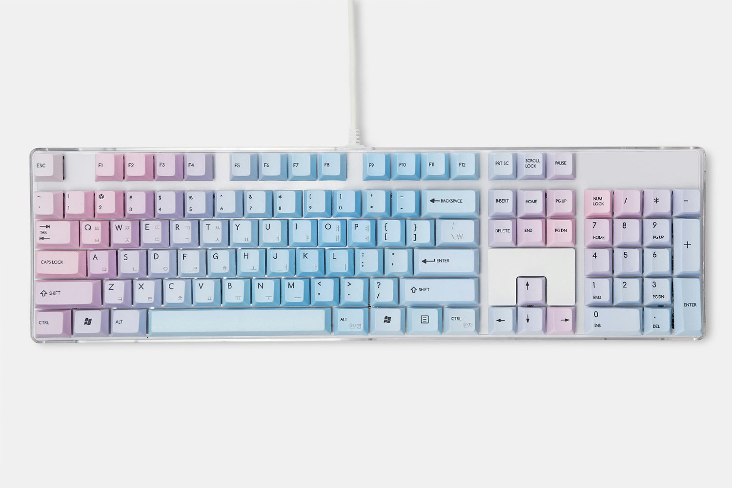 Hangul (Korean Alphabet) PBT Dye-Subbed Keycap Set | Mechanical ...