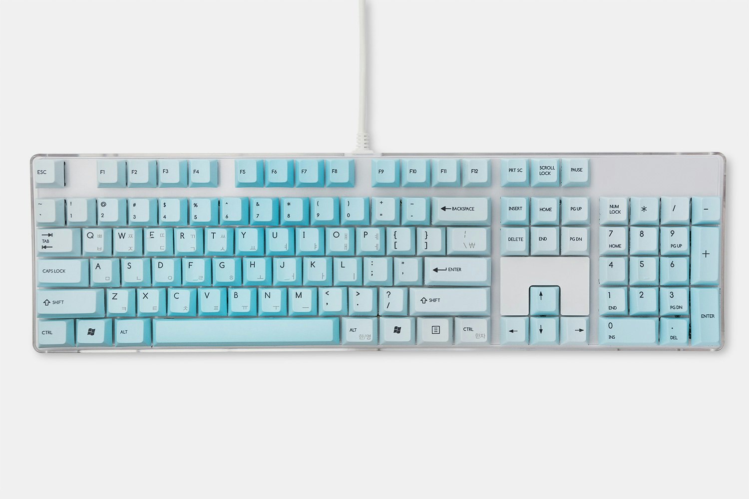 Hangul (Korean Alphabet) PBT Dye-Subbed Keycap Set | Mechanical ...