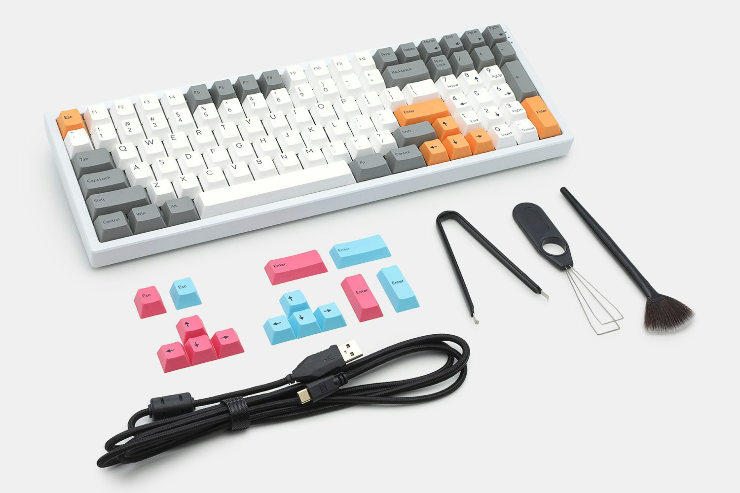 Heavy Shell Kira 96 RGB Bluetooth Hot-Swappable Keyboard | Mechanical Keyboards | Custom Layout ...