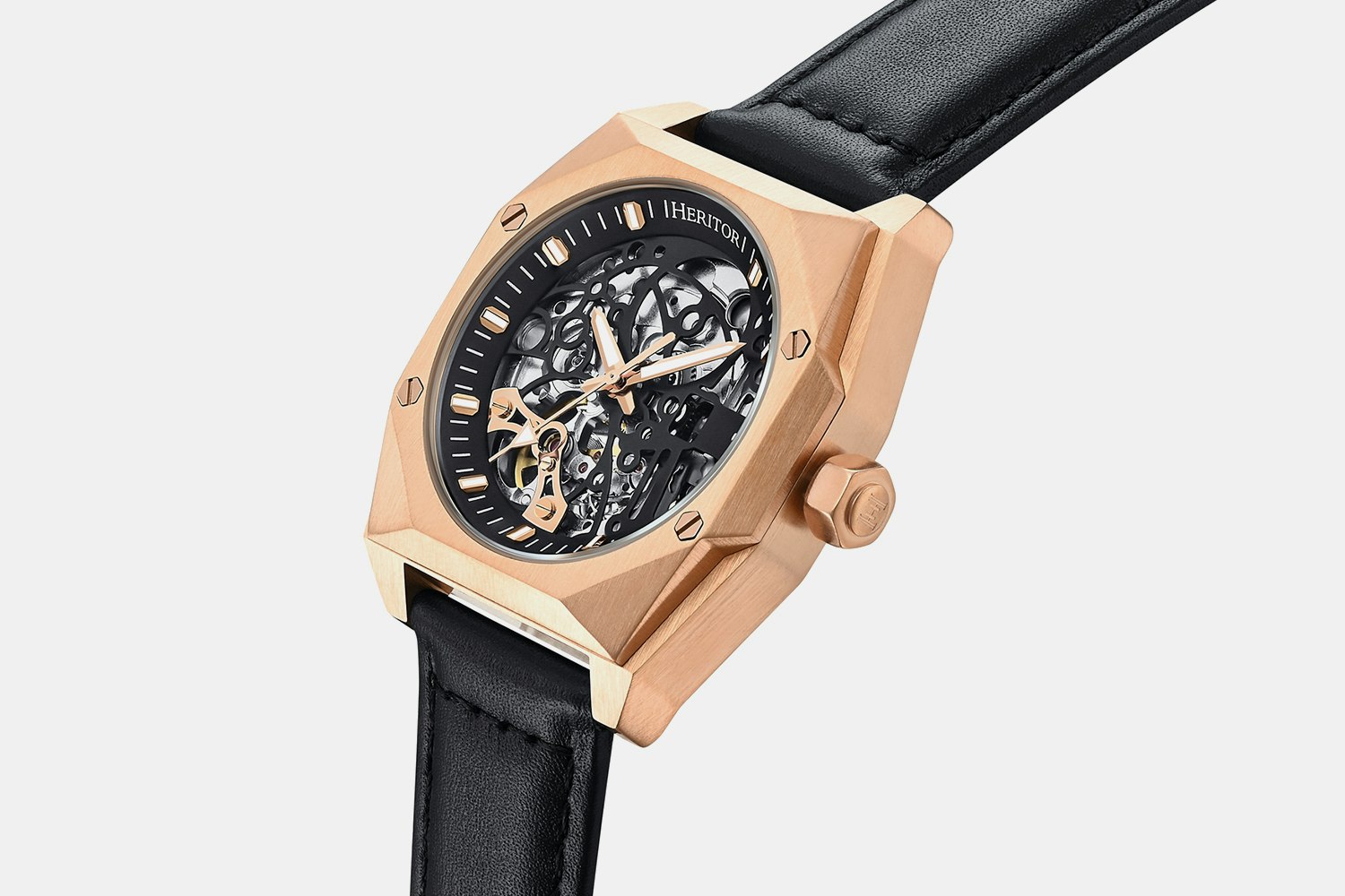 Heritor Elliott Skeleton Miyota 8N24 Automatic Watch | More Community ...