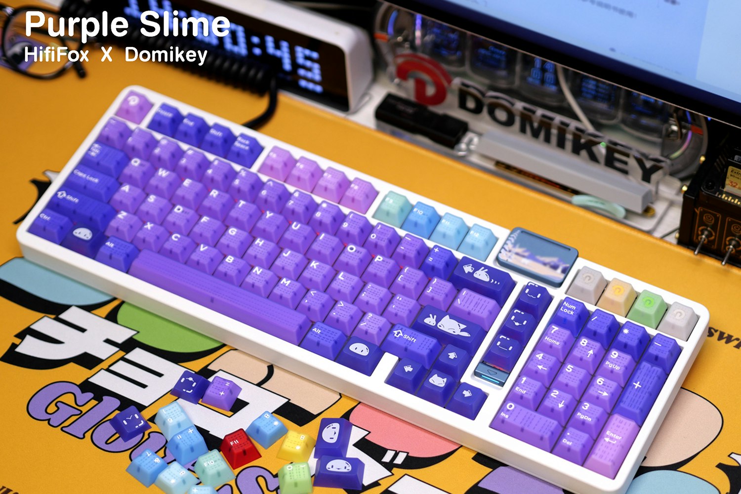 HifiFox x Domikey Slime ABS Keycap Set | Mechanical Keyboards | Keycaps ...