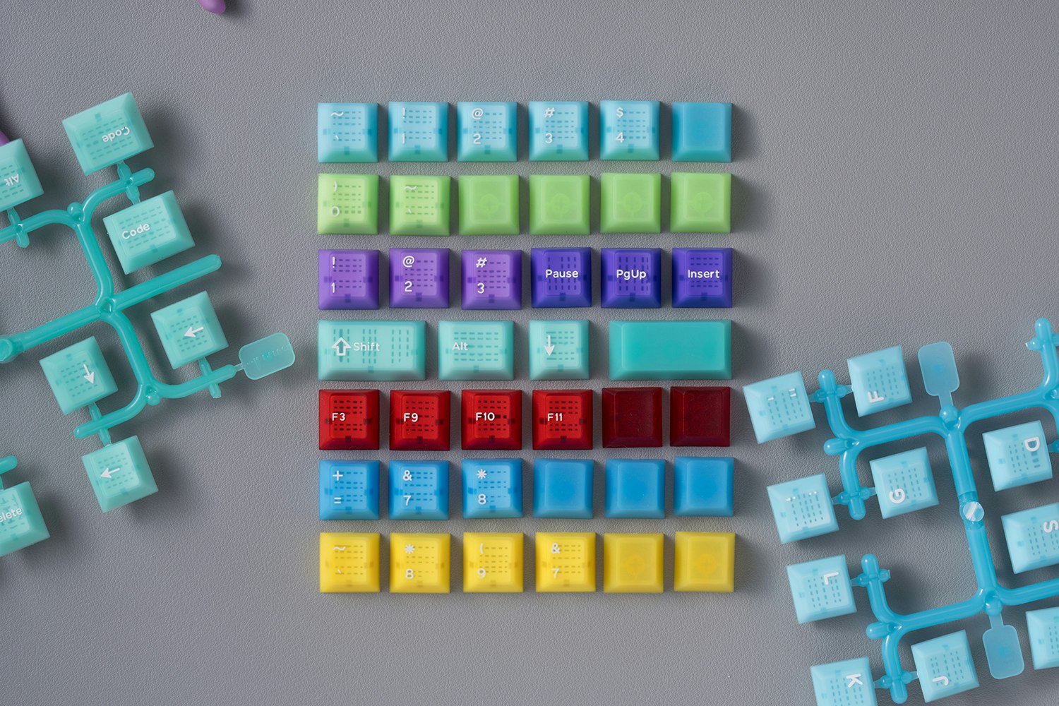 HifiFox x Domikey Slime ABS Keycap Set | Mechanical Keyboards | Keycaps ...