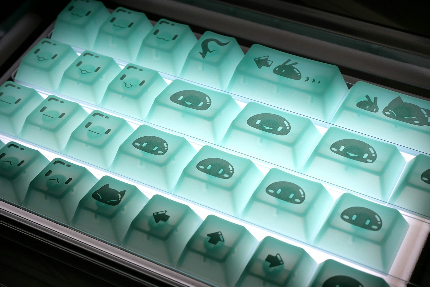 HifiFox x Domikey Slime ABS Keycap Set | Mechanical Keyboards | Keycaps ...