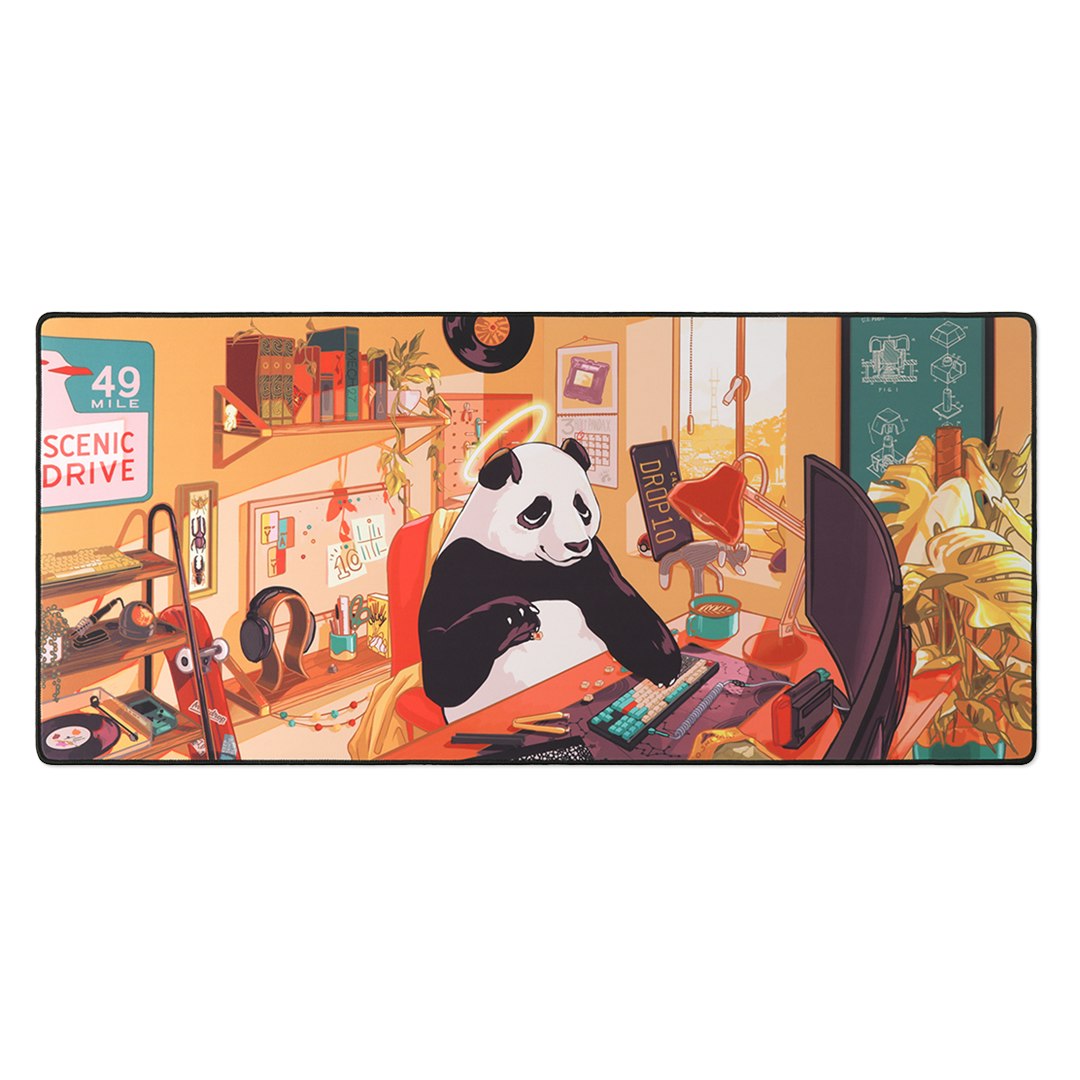 Drop Holy Panda X Desk Mat | Battlestations | Desk Mats | Themed Desk ...