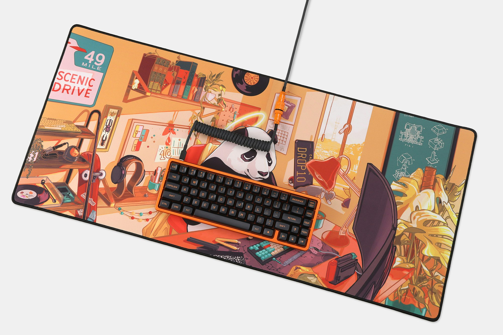 Drop Holy Panda X Desk Mat | Battlestations | Desk Mats | Themed Desk ...