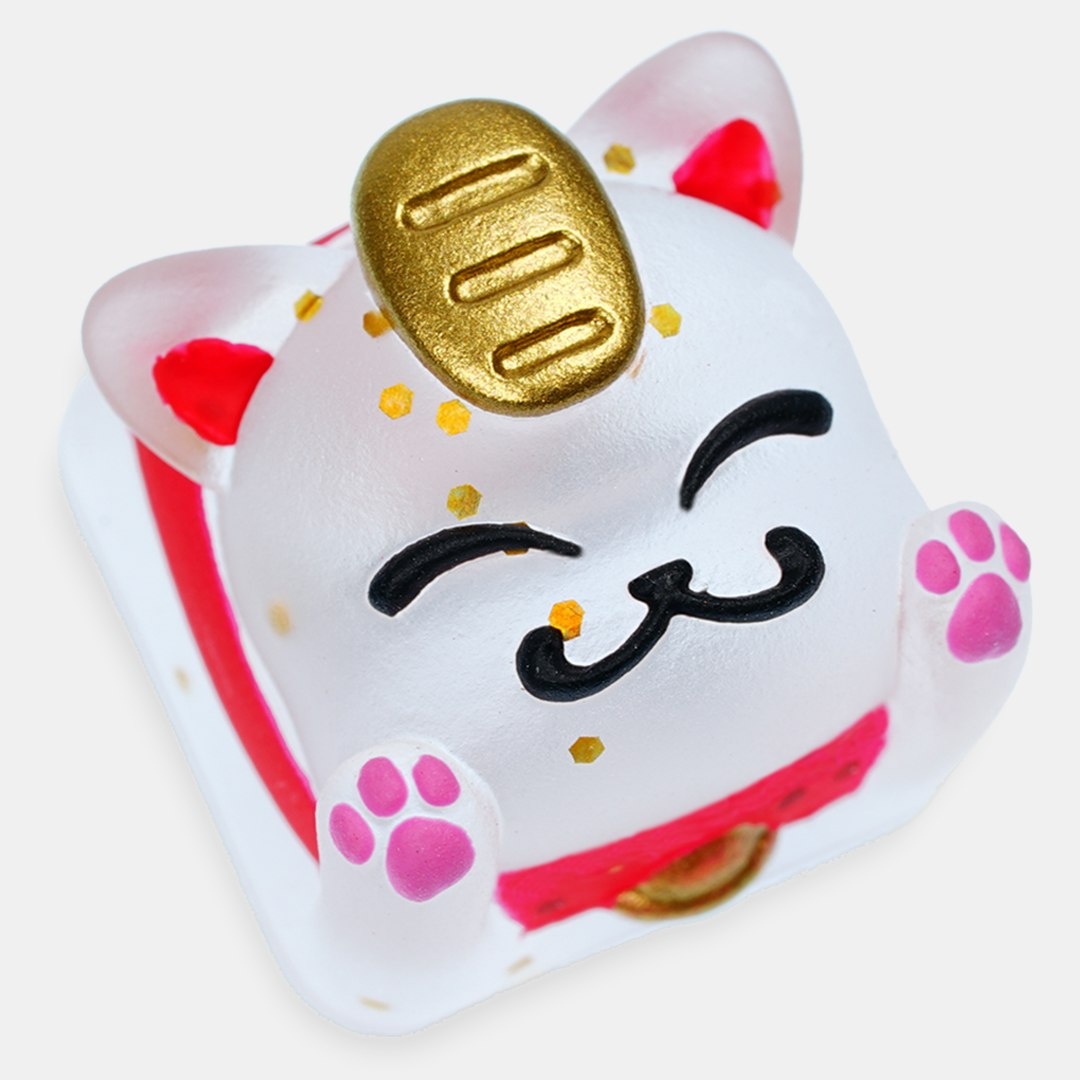 Hot Keys Project Lucky Cat Artisan Keycap | Mechanical Keyboards ...