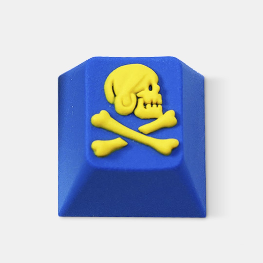 Hot Keys Project Skull Bones Artisan Keycap | Mechanical Keyboards ...