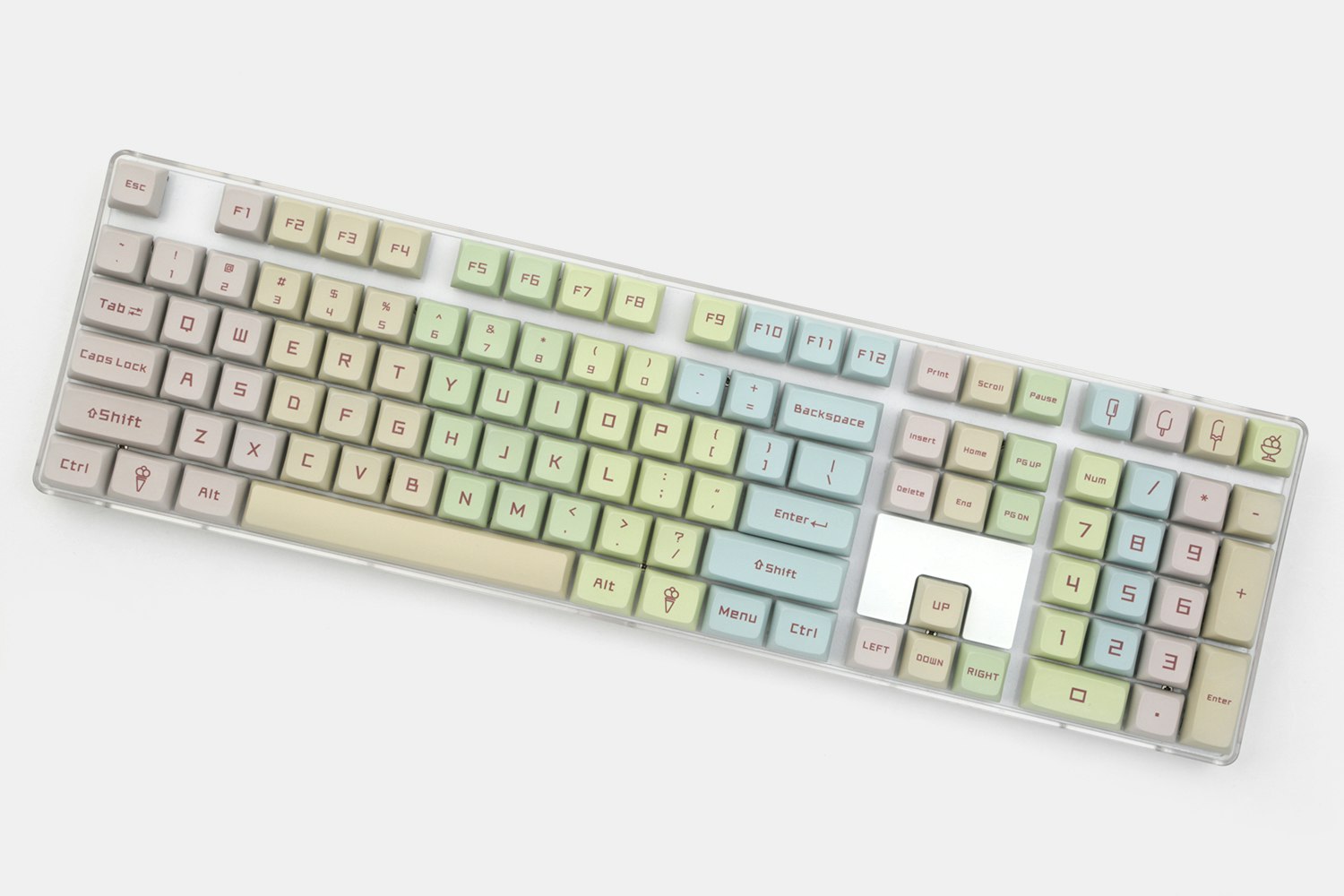 Ice Cream PBT All Over Dye-Subbed Keycap Set | Mechanical Keyboards ...