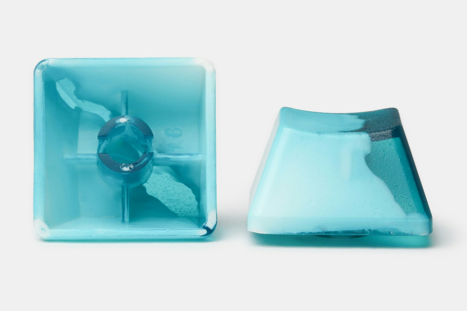 Idea23 Marbled Resin Topre Artisan Keycaps (4-Pack) | Mechanical ...