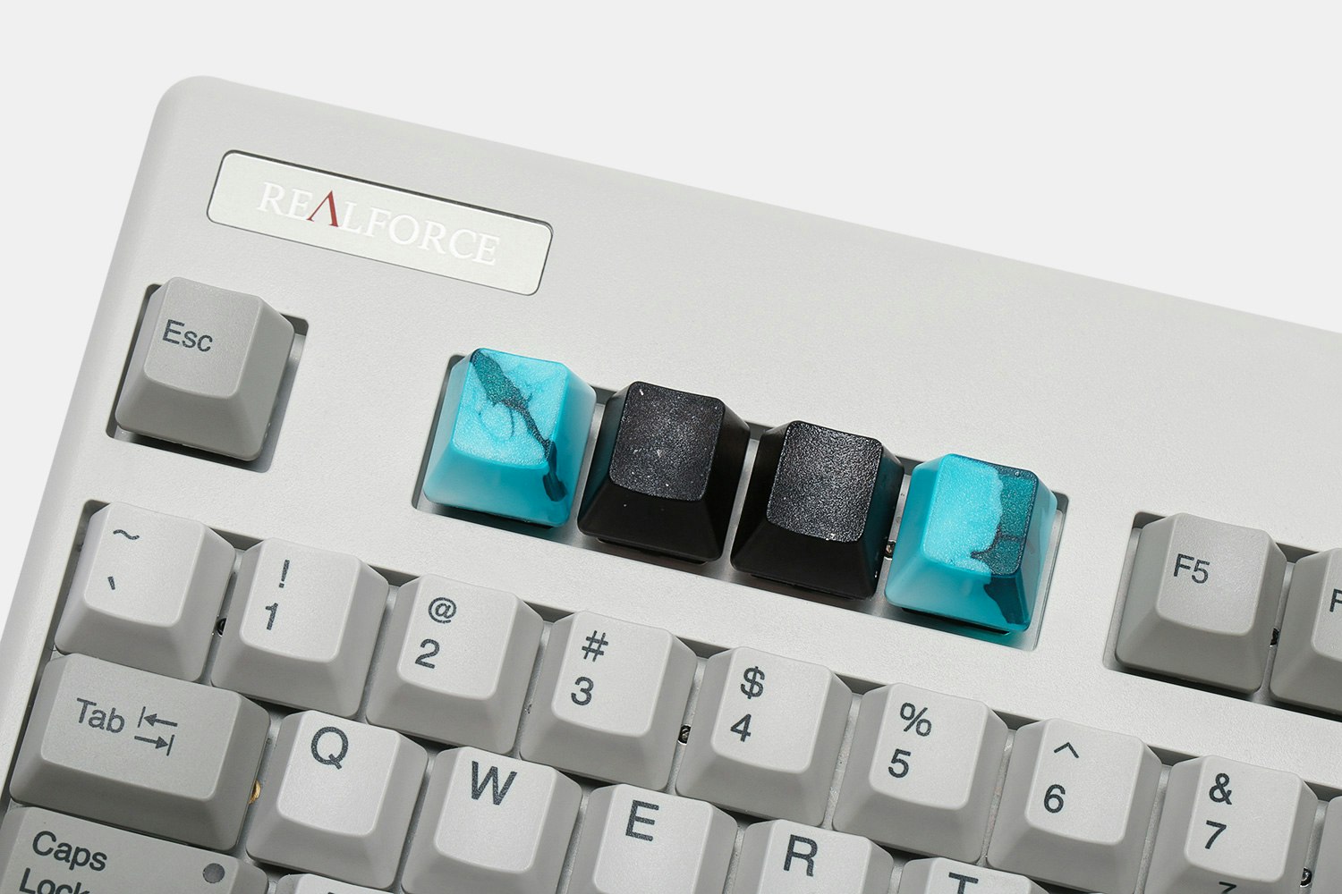 Idea23 Marbled Resin Topre Artisan Keycaps (4-Pack) | Mechanical ...
