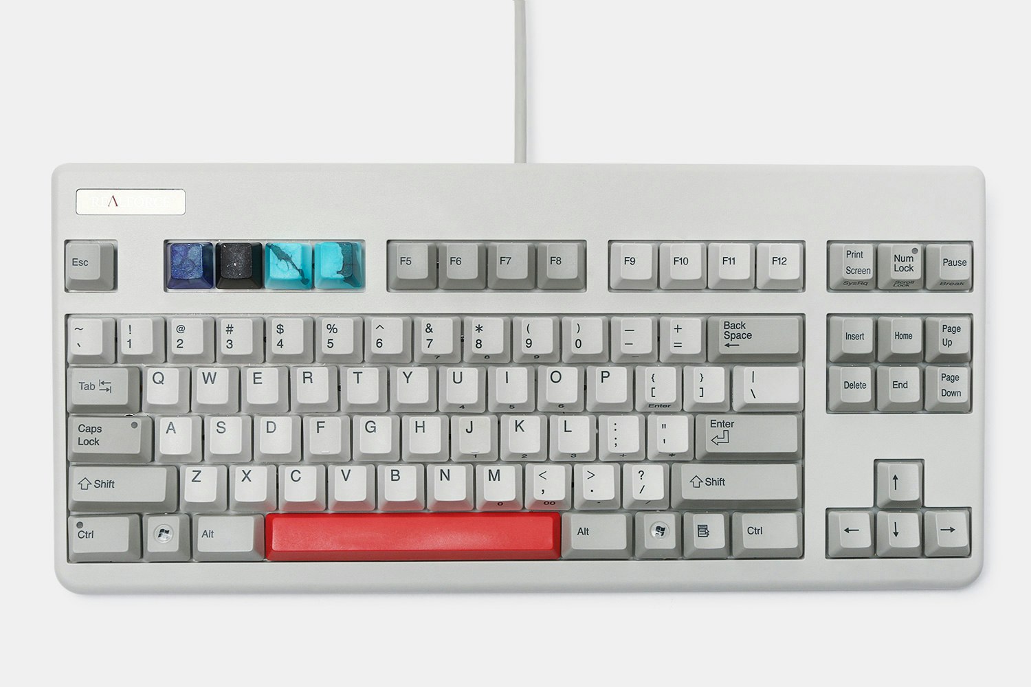 Idea23 Marbled Resin Topre Artisan Keycaps (4-Pack) | Mechanical ...