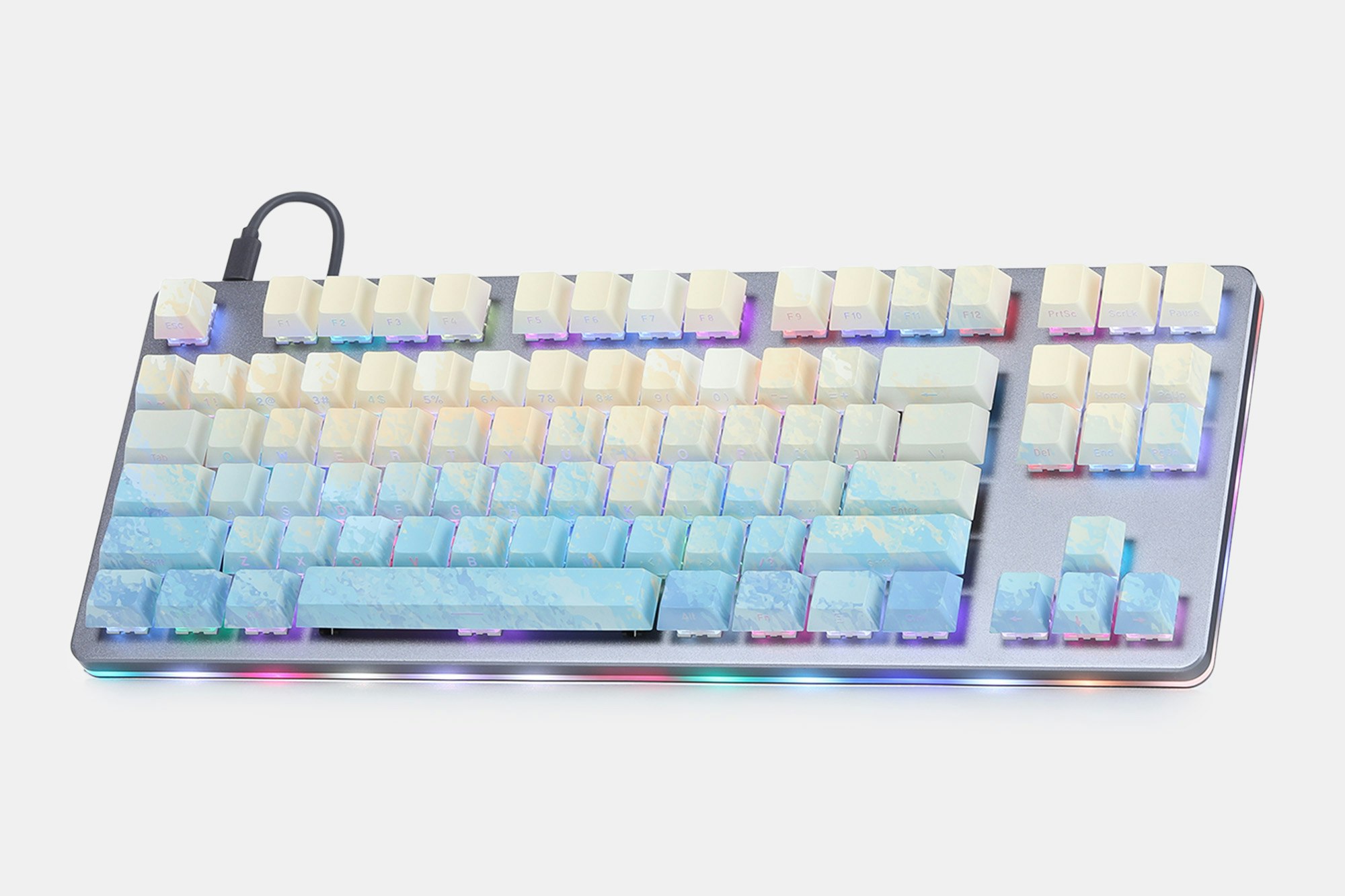 IDOBAO Blue Wave PBT Keycap Set | Mechanical Keyboards | Keycaps | PBT ...
