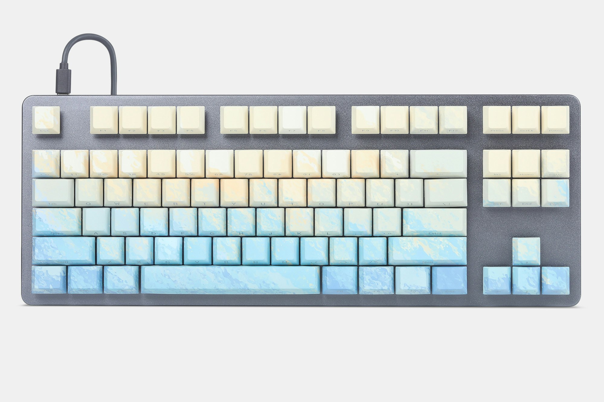 IDOBAO Blue Wave PBT Keycap Set | Mechanical Keyboards | Keycaps | PBT ...
