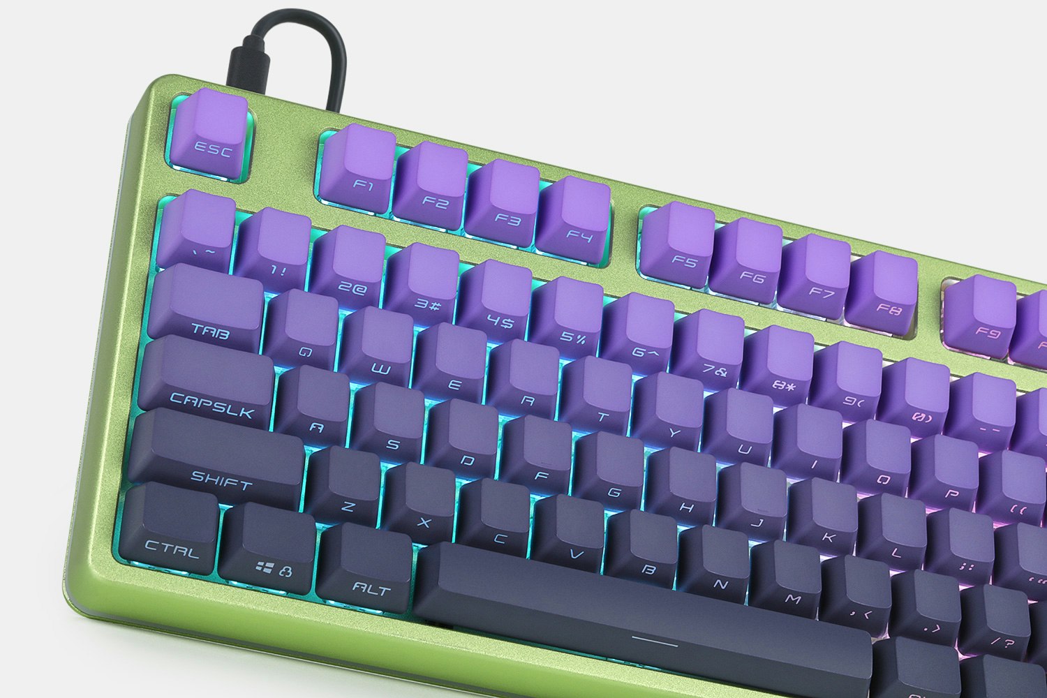 IDOBAO Gradient Shine-Through PBT Keycap Set | Mechanical Keyboards ...