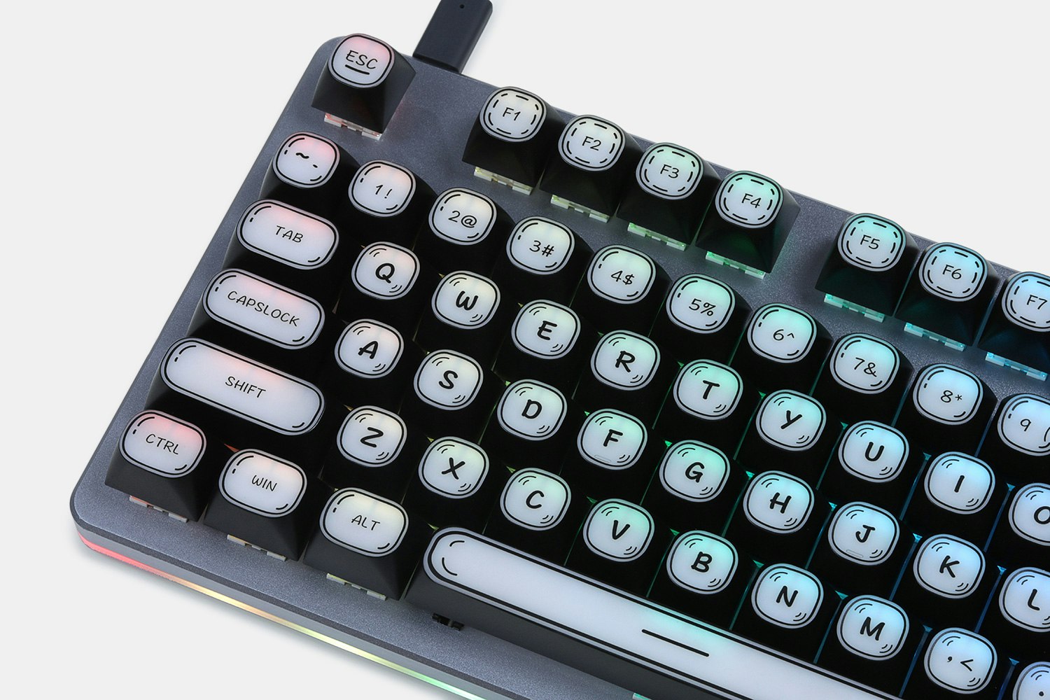 Idobao Graffiti MA Profile Keycap Set | Mechanical Keyboards | Keycaps ...