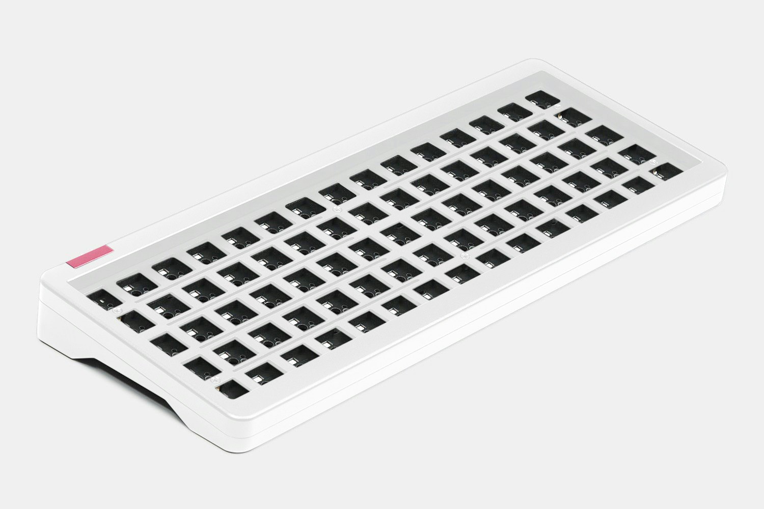 IDOBAO ID75 V3 Hot-Swappable Ortholinear Aluminum Keyboard Kit - White ...