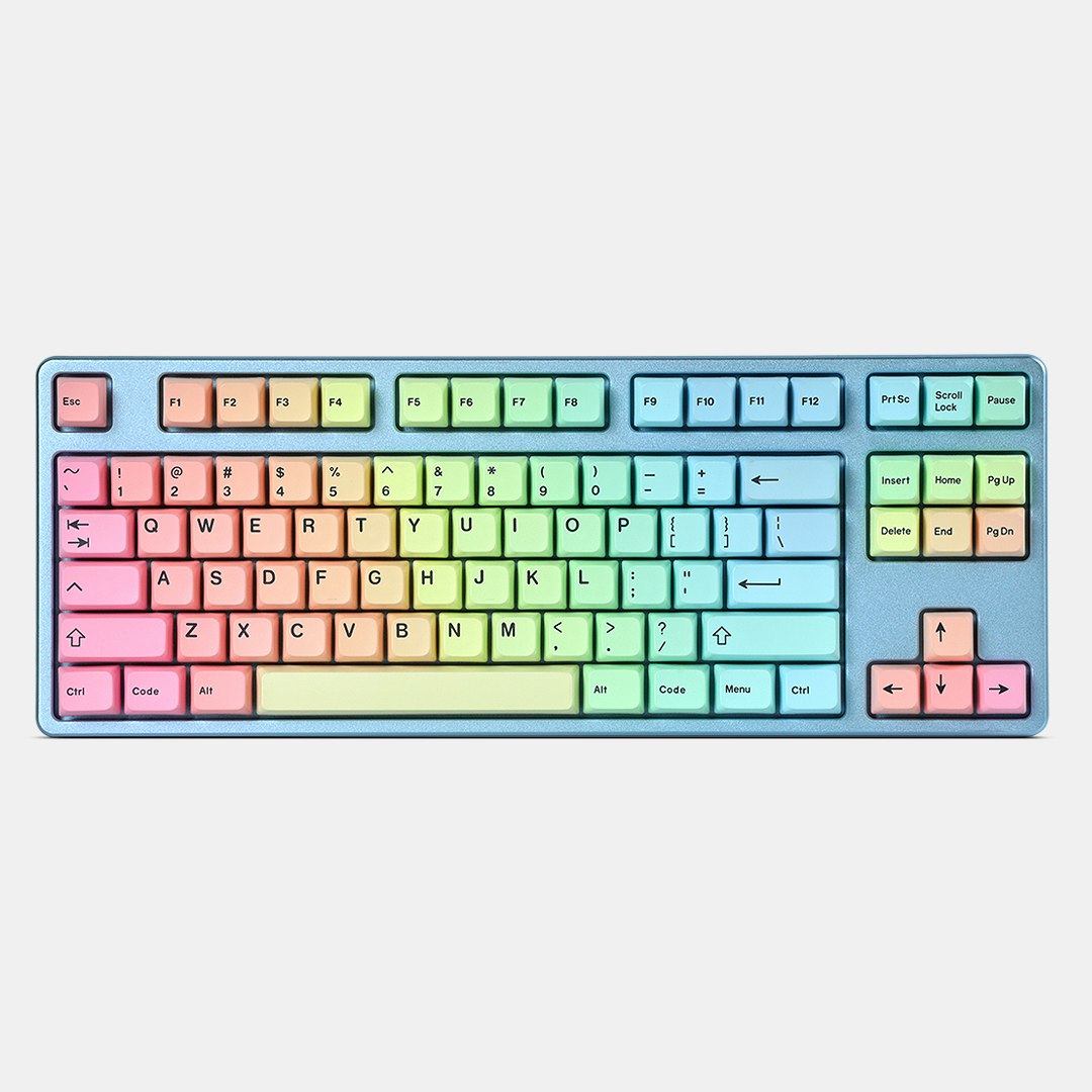 IDOBAO JDA Rainbow Keycap Set | Mechanical Keyboards | Keycaps | Custom ...