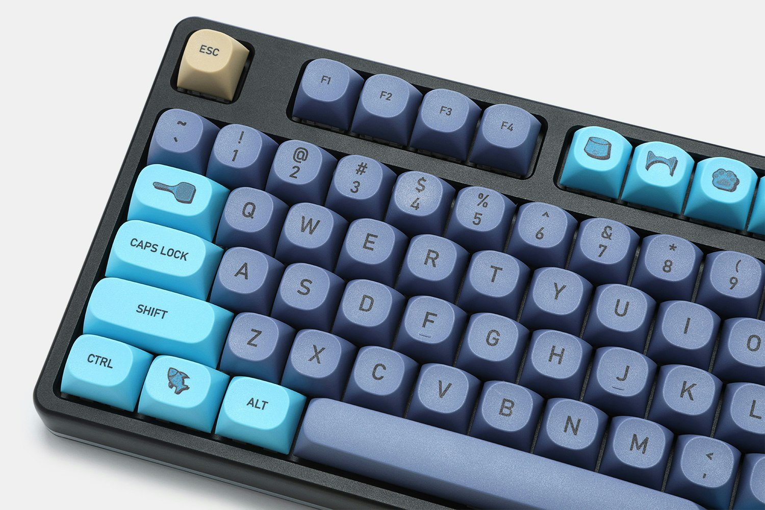 IDOBAO MA Blue Cat PBT Dye-Subbed Keycap Set | Mechanical Keyboards ...