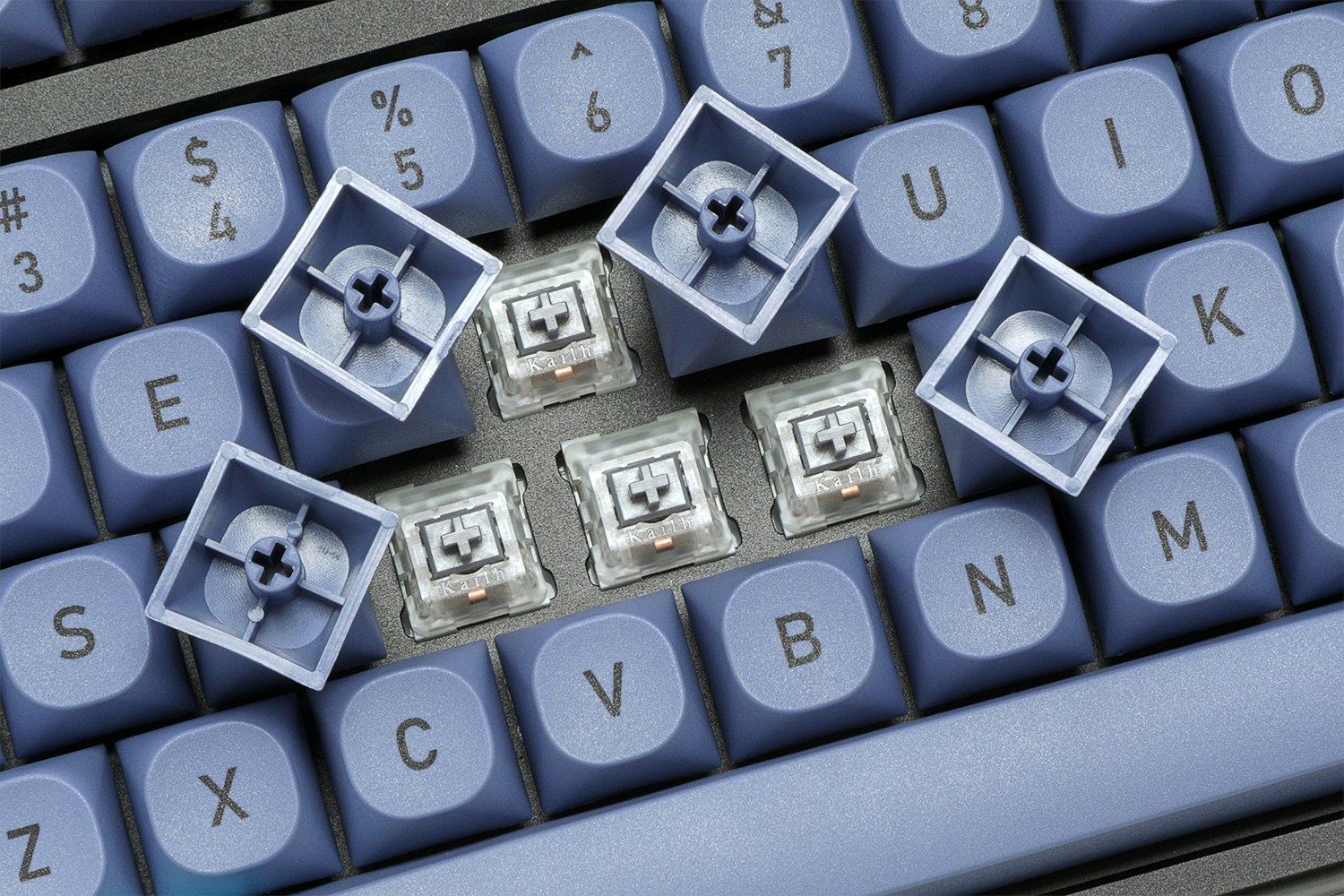 IDOBAO MA Blue Cat PBT Dye-Subbed Keycap Set | Mechanical Keyboards ...