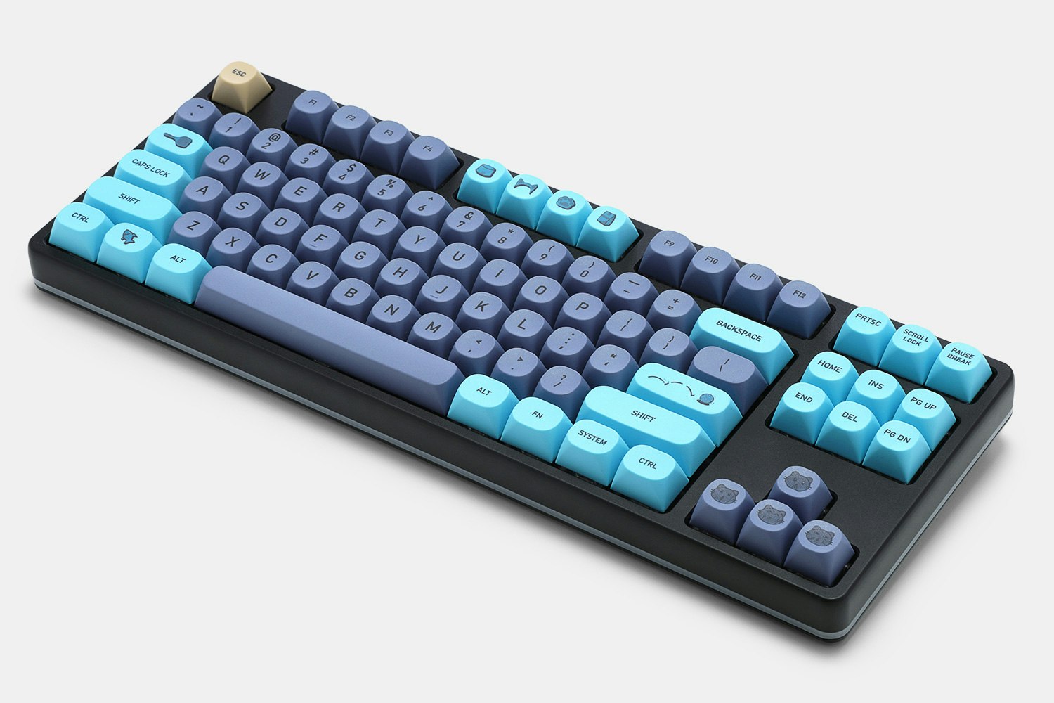 IDOBAO MA Blue Cat PBT Dye-Subbed Keycap Set | Mechanical Keyboards ...