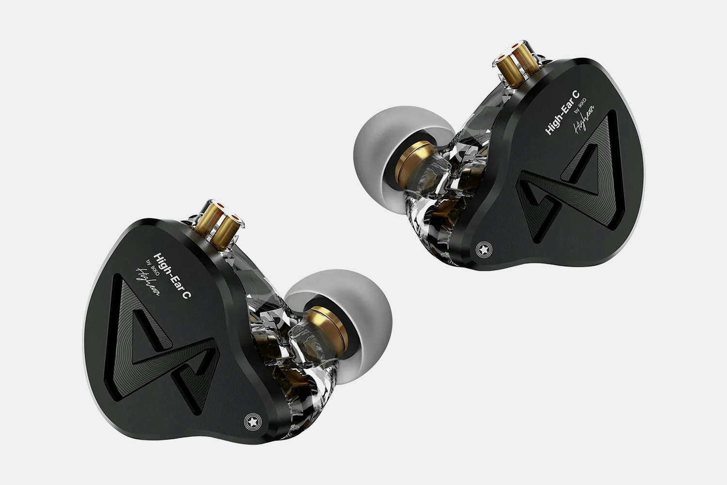 IKKO High-Ear C Golden Tone IEM | Audiophile | Headphones | Universal ...