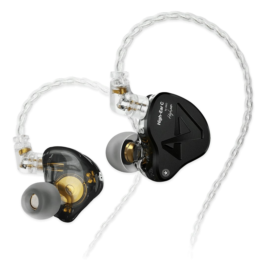 IKKO High-Ear C Golden Tone IEM | Audiophile | Headphones | Universal ...