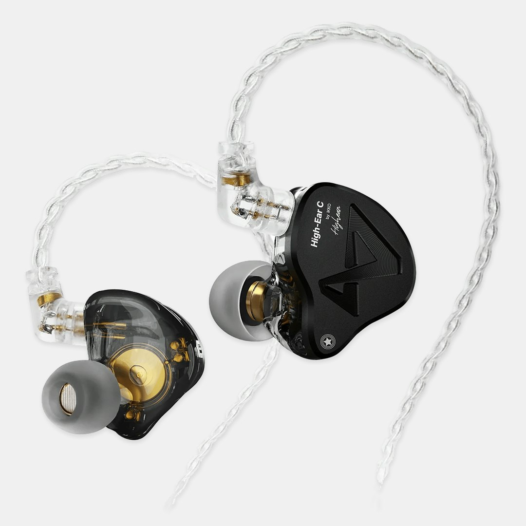 IKKO High-Ear C Golden Tone IEM | Audiophile | Headphones | Universal ...