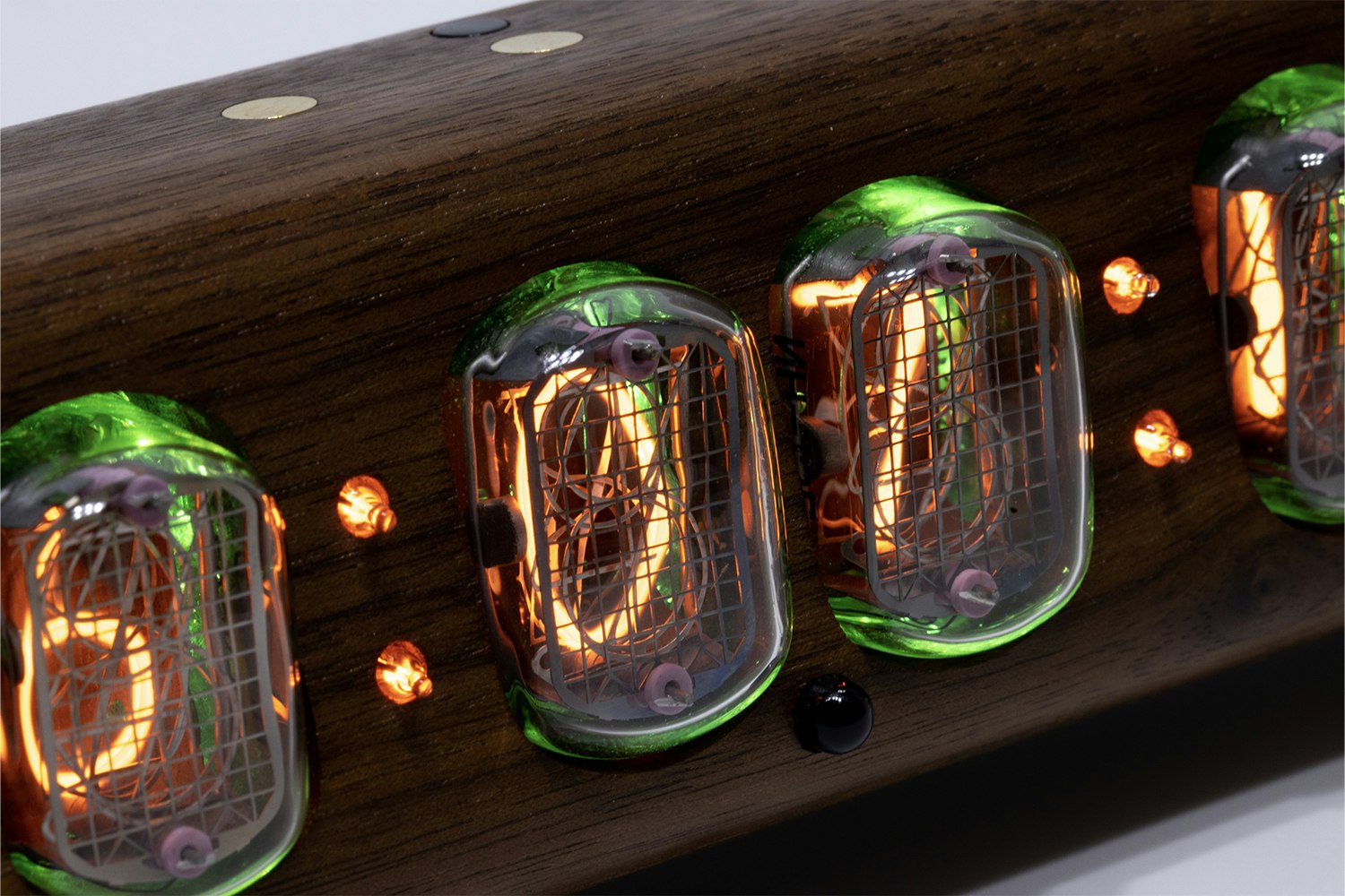 Keebmonkey IN12 Walnut Nixie Clock | Battlestations | Desk Accessories ...