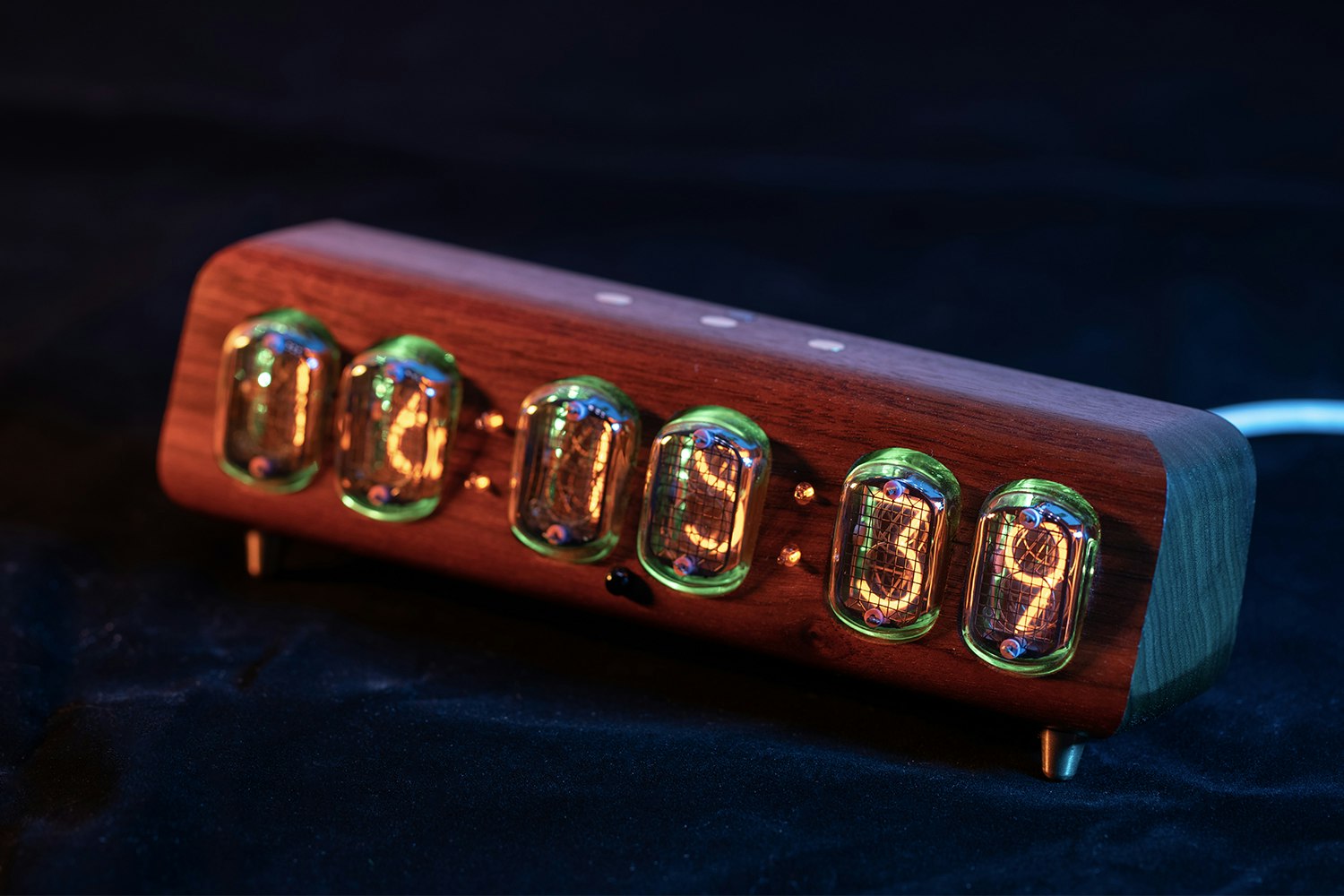 Keebmonkey IN12 Walnut Nixie Clock | Battlestations | Desk Accessories ...