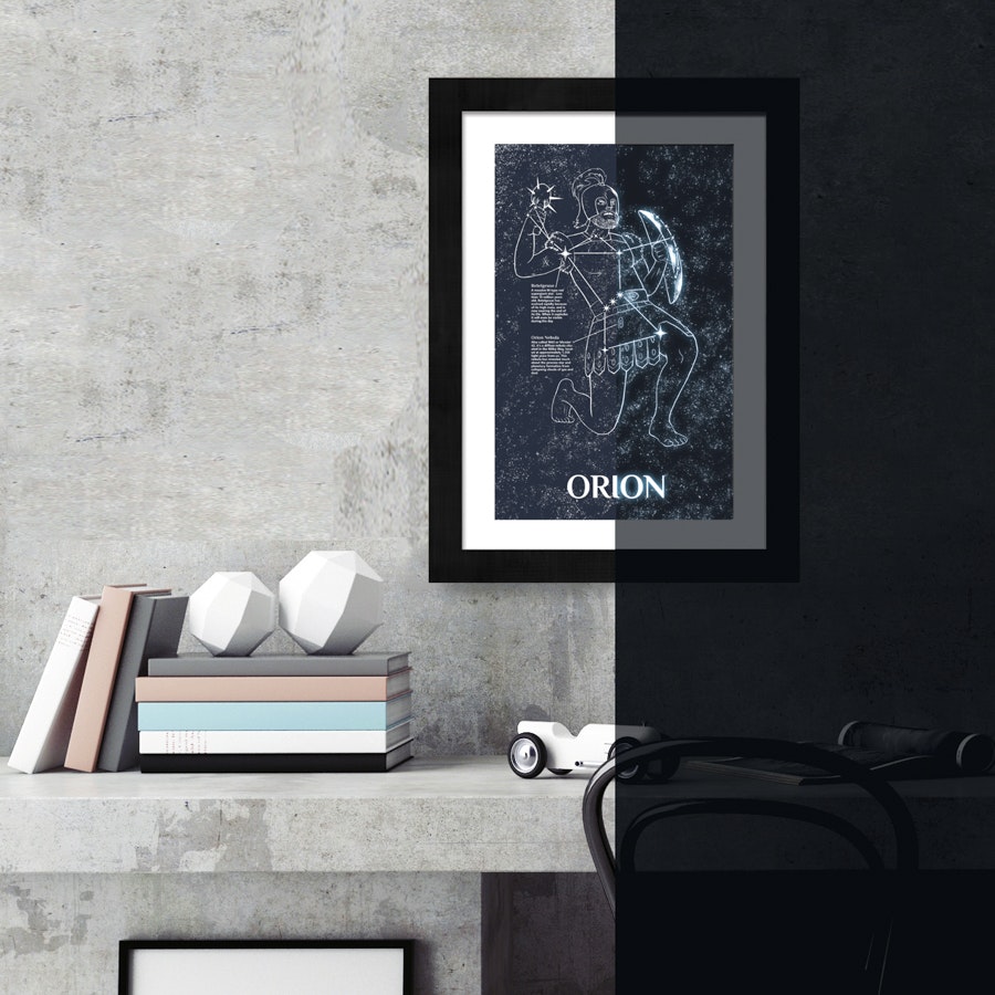 Inked and Screened Greek Constellations Prints | Artwork | Drop