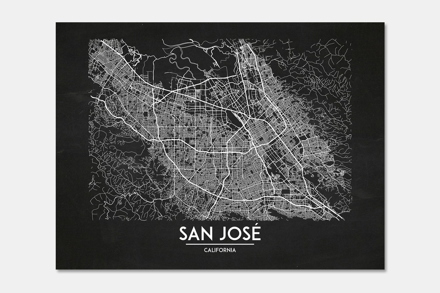 Inked & Screened Modern City Map Prints | Artwork | Drop