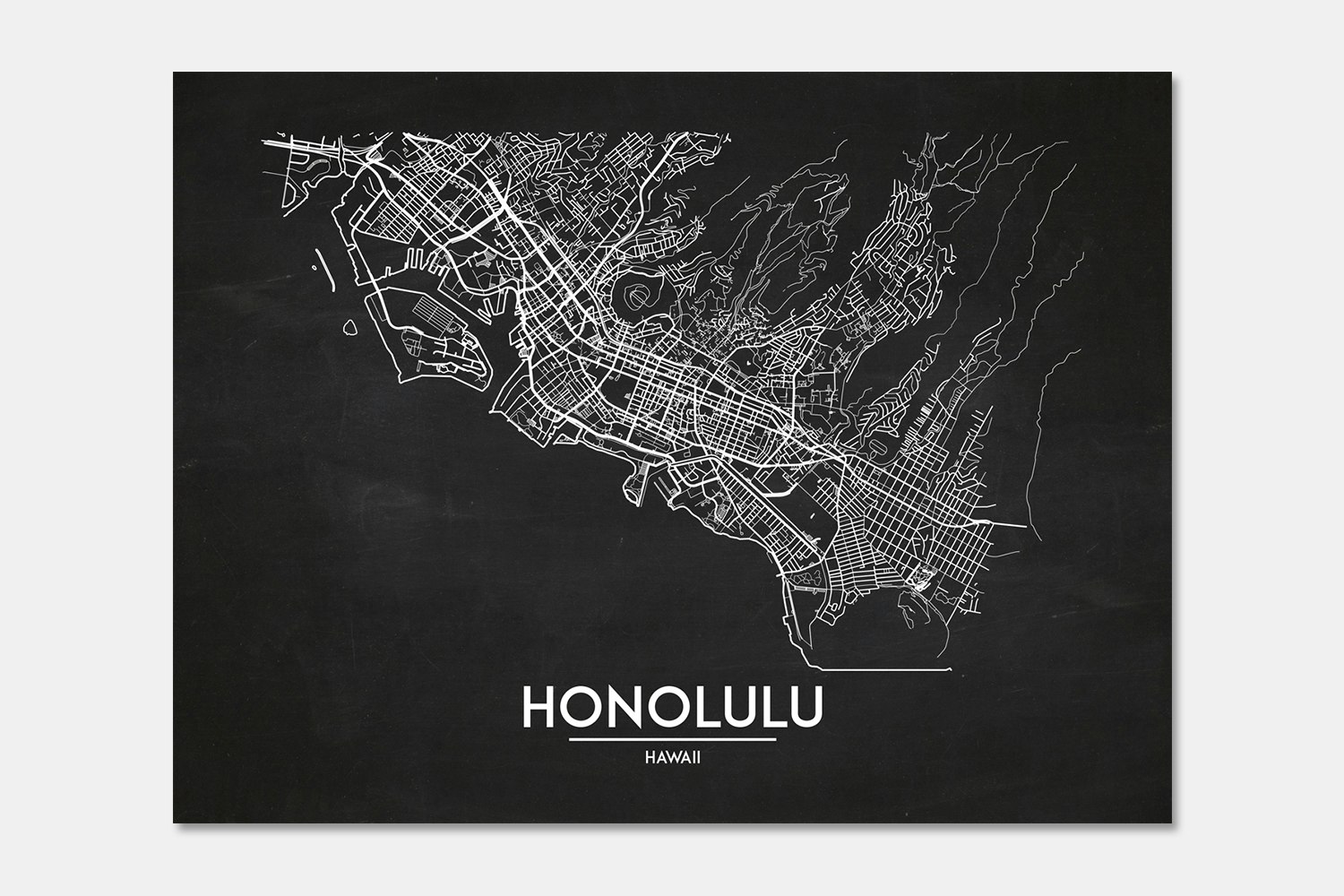 Inked & Screened Modern City Map Prints | Artwork | Drop